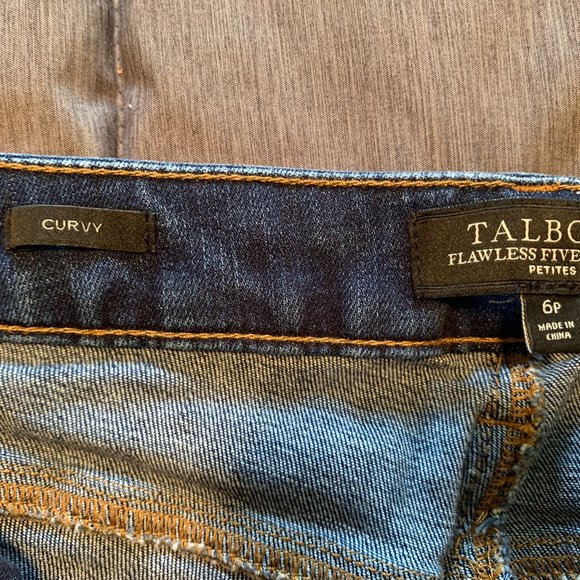 Talbots | Jeans | Talbots Curvy Flawless Fivepocket Petite Jeans | Poshmark